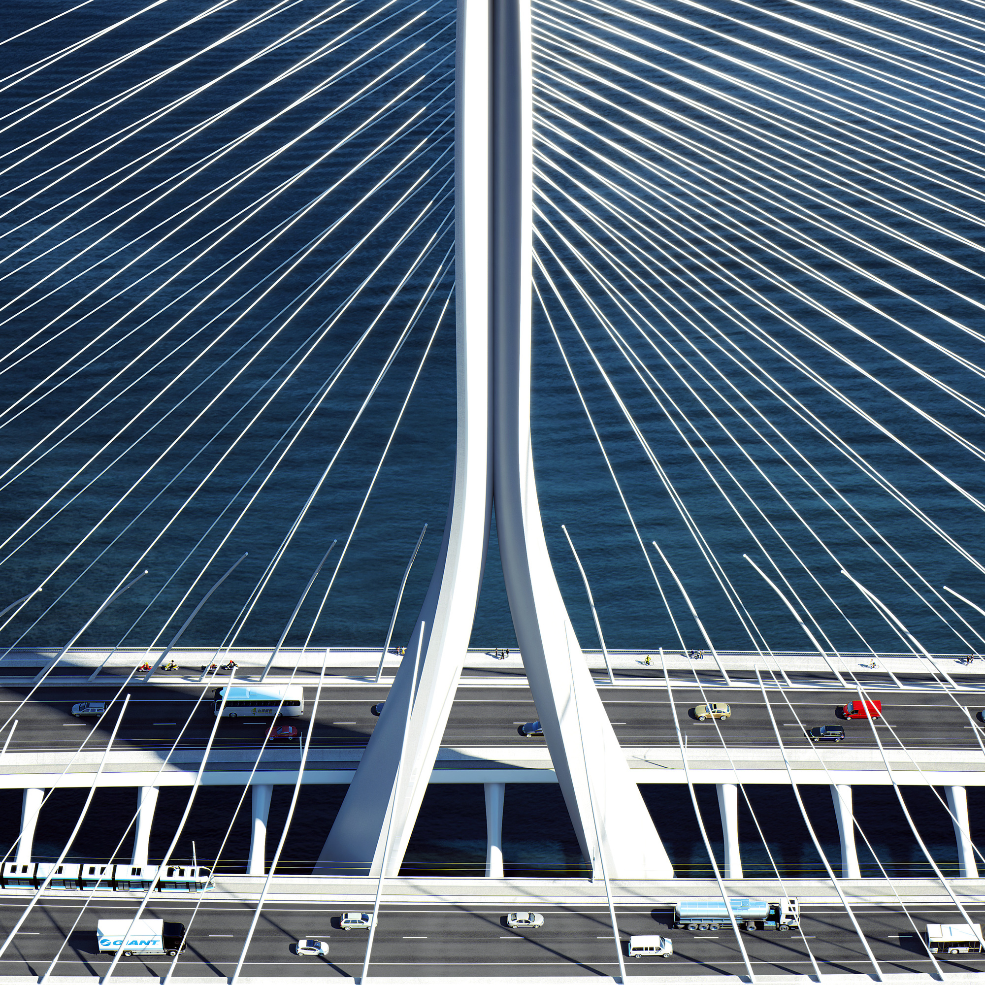 Gallery of Zaha Hadid Architects Win Danjiang Bridge Competition in ...