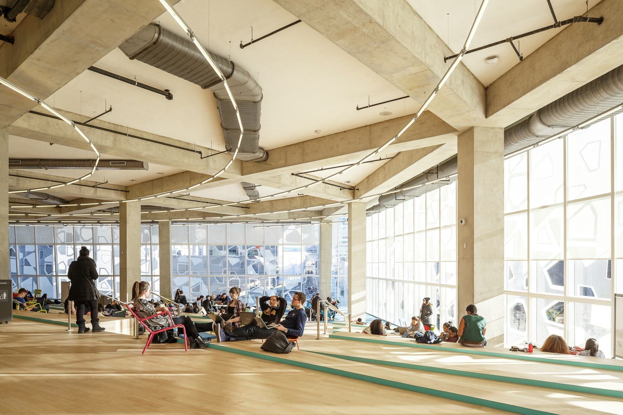 Gallery of Ryerson University Student Learning Centre / Zeidler ...