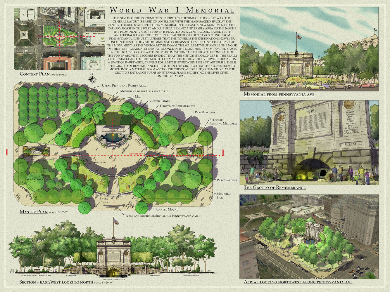 Gallery of World War I Memorial Competition Finalists Announced - 7