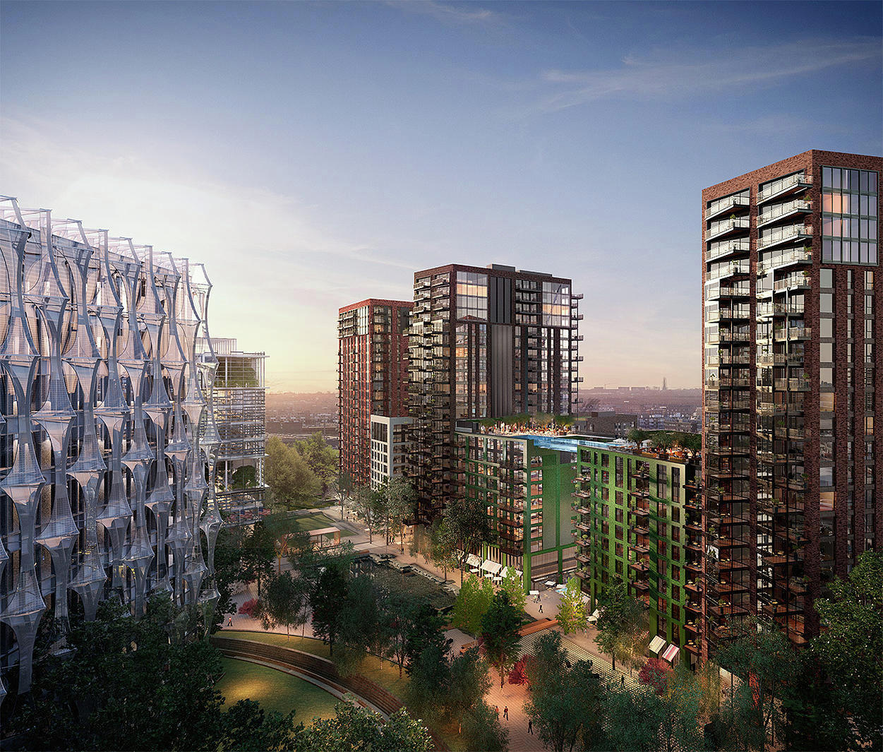 Gallery of Arup Design a 'Sky Pool' Suspended 35 Metres Above London's ...