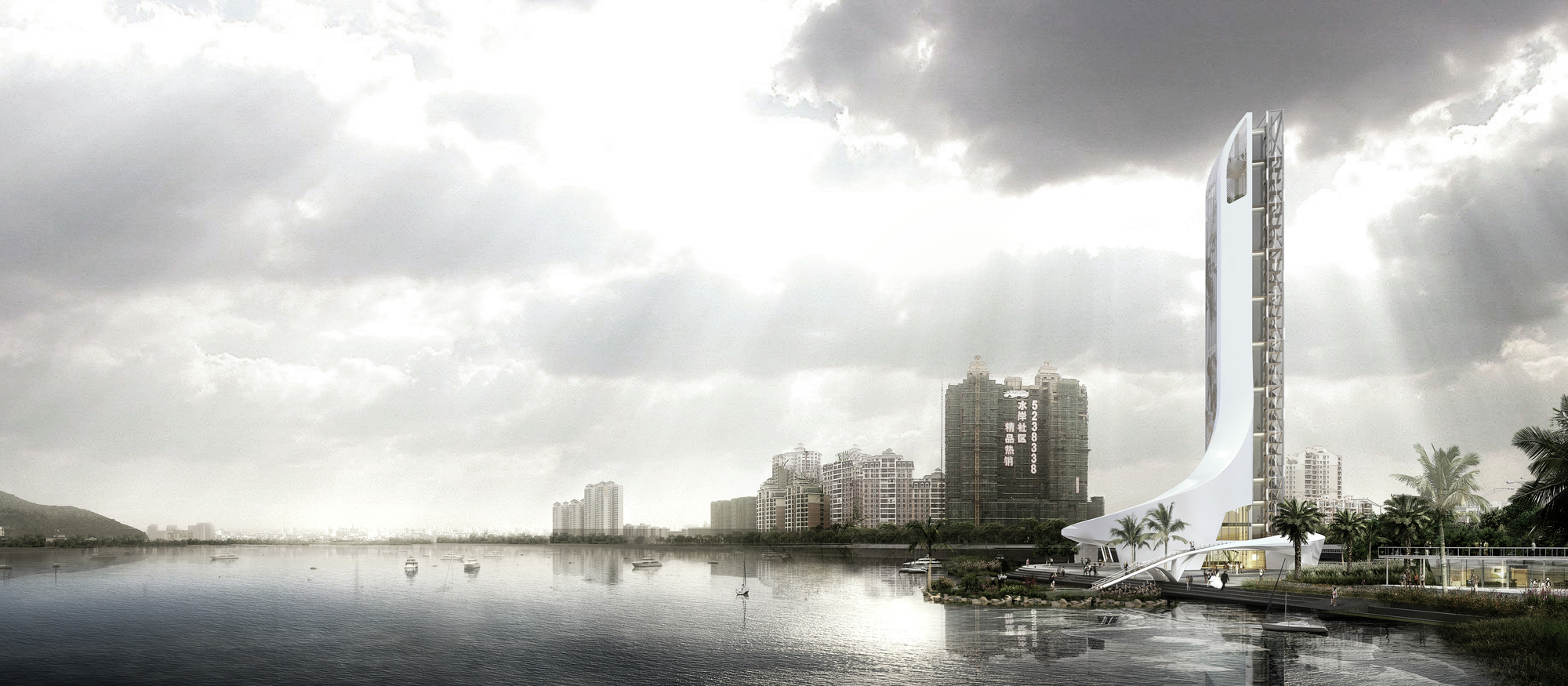 Gallery of Competition Entry: WVA’s Zhuhai Observation Tower - 2