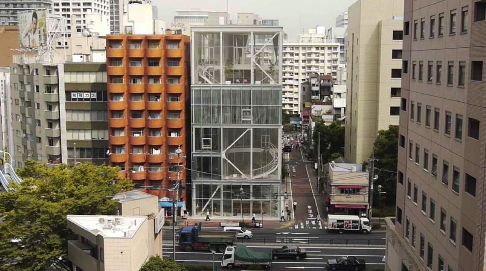 Galería de Video: Edificio de Oficinas en Shibaura / Kazuyo Sejima ...