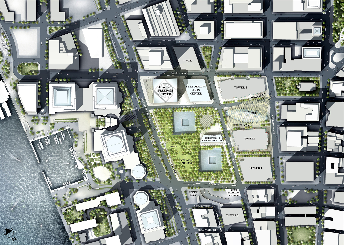 Gallery of Ground Zero Master Plan / Studio Daniel Libeskind - 21