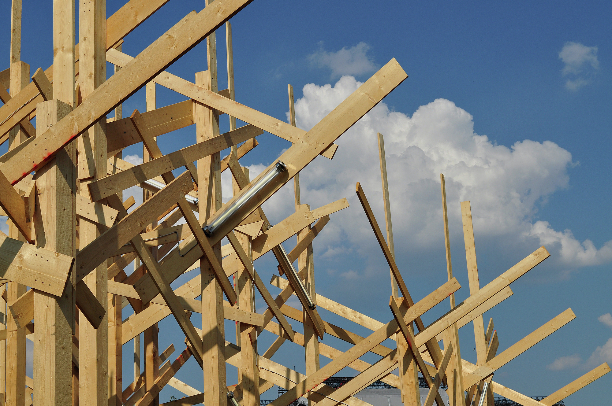 Gallery of Atelier YokYok Creates Wood Forest Installation in Budapest - 4