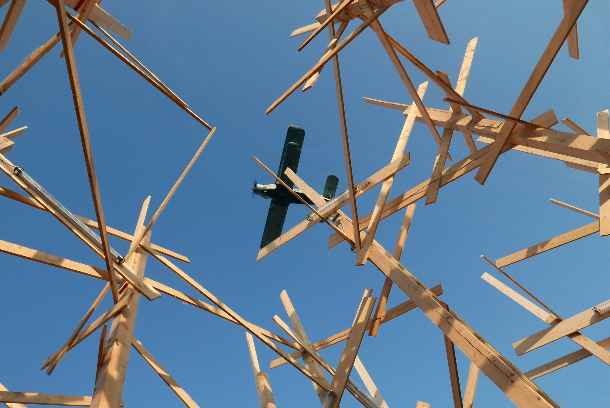 Gallery of Atelier YokYok Creates Wood Forest Installation in Budapest - 9