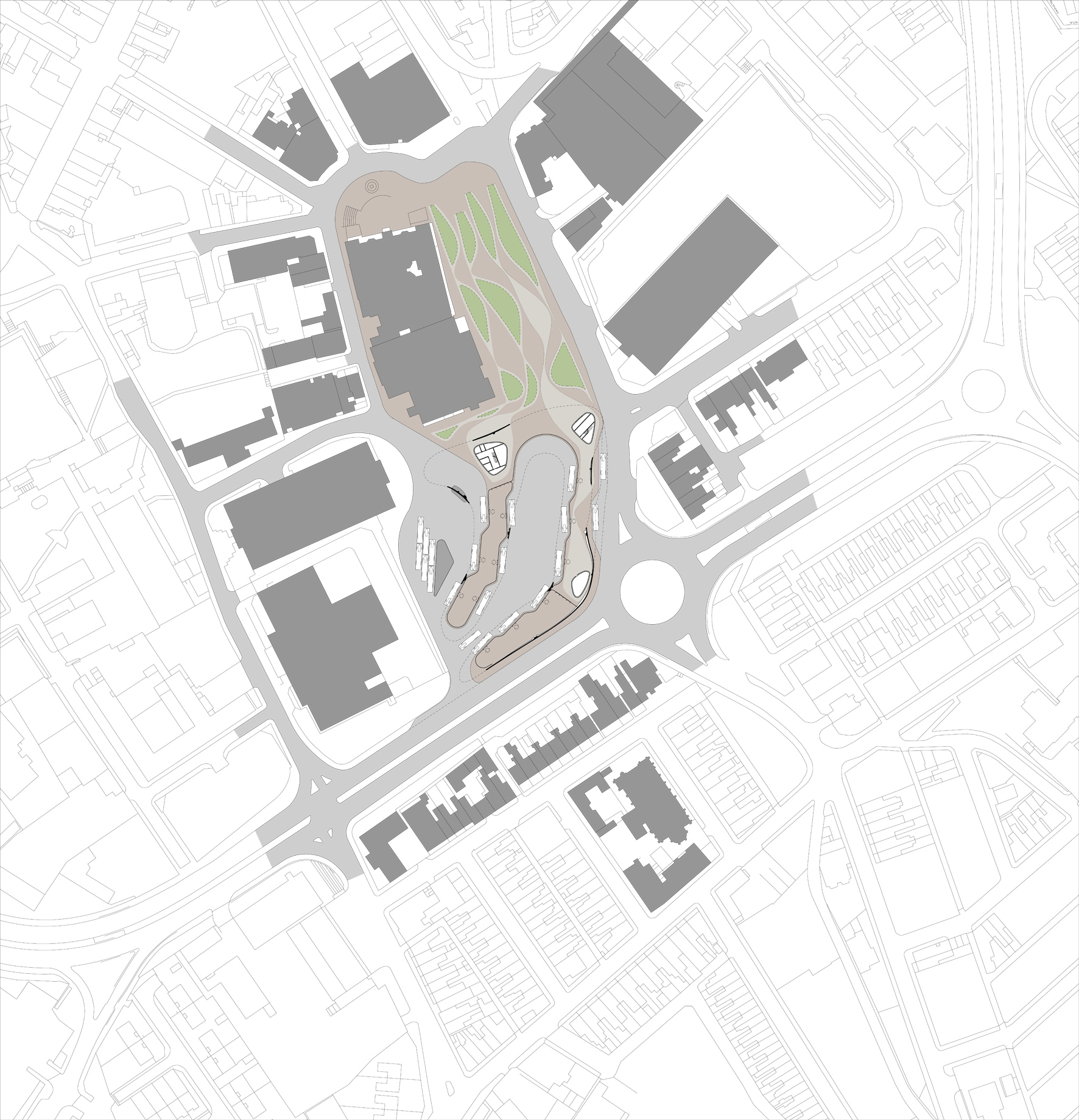Gallery of Stoke-on-Trent Bus Station Proposal by Austin-Smith: Lord - 8