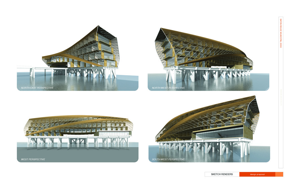 Baton Rouge Municipal Dock / Trahan Architects | ArchDaily