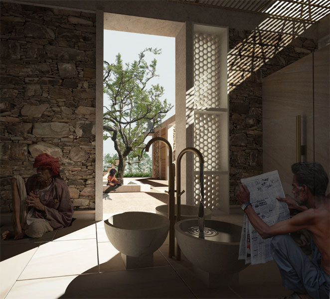 Gallery of Delwara Community Toilets / Vir.Mueller Architects - 8