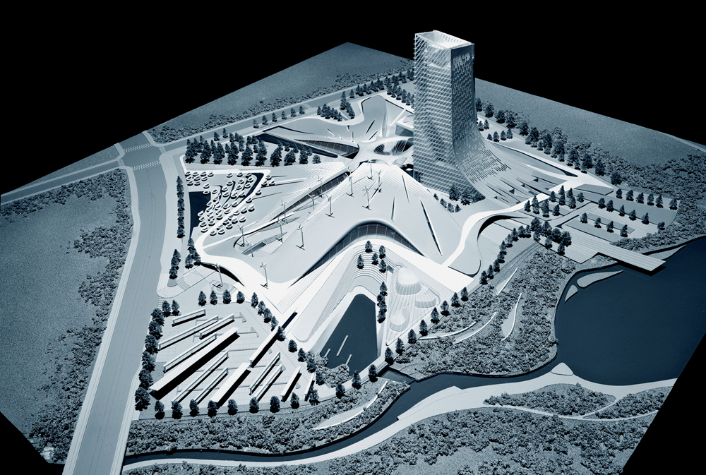 Gallery of KEPCO Headquarters Competition proposal / H Associates - 14