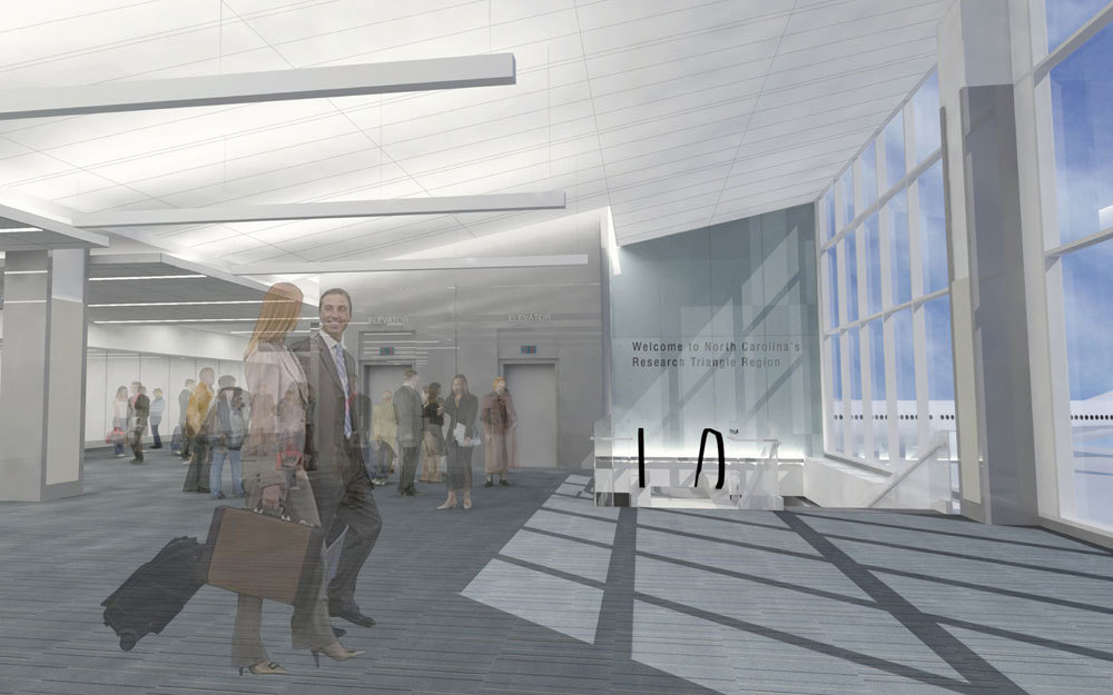 Gallery of Raleigh-Durham International Airport (RDU) Terminal 1 ...