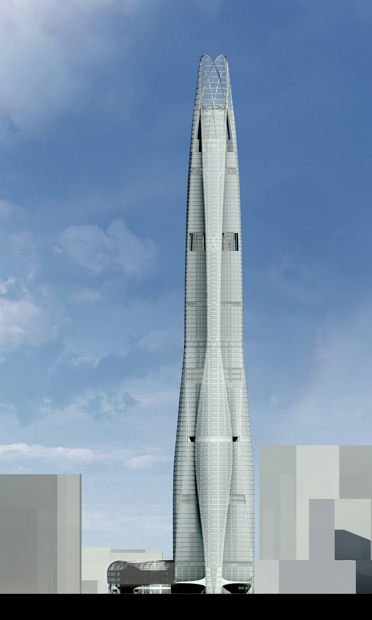 Gallery of Construction begins on SOM’s newest Supertall Skyscraper - 2