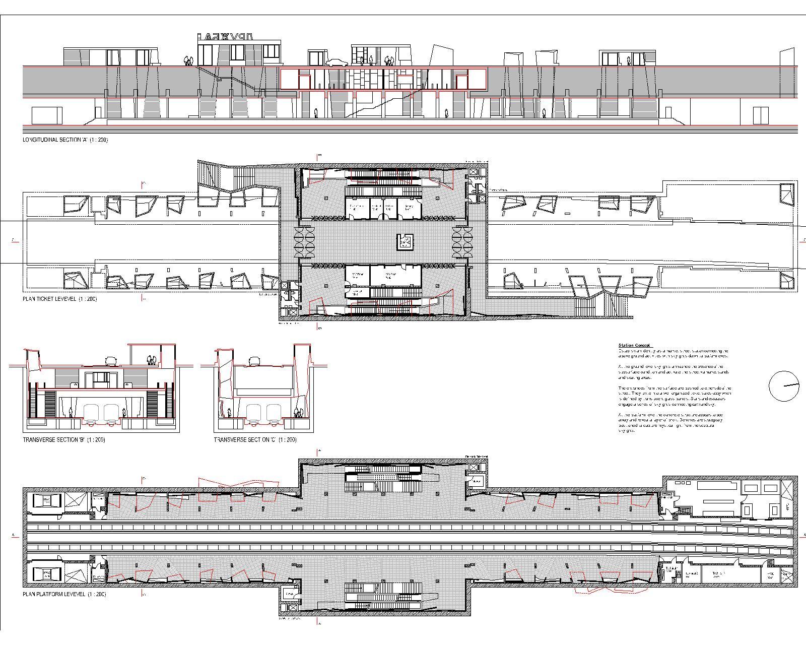 Metro Station 20 Proposal / NC-Office | ArchDaily