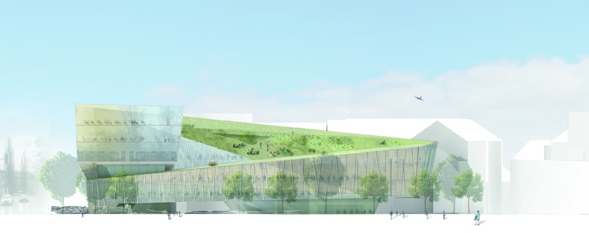 Gallery of National and University Library NUK II Proposal / Kamvari ...
