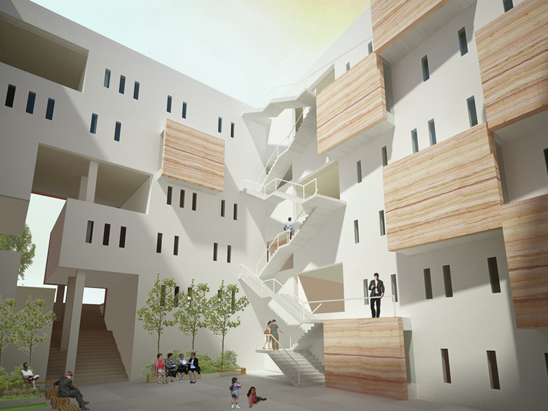Gallery of Affordable Housing for the Future Competition entry - 8