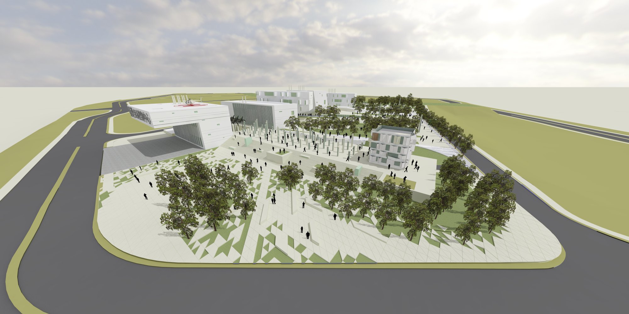 Gallery of Taiwan Center for Disease Control Complex proposal by RSVP - 3