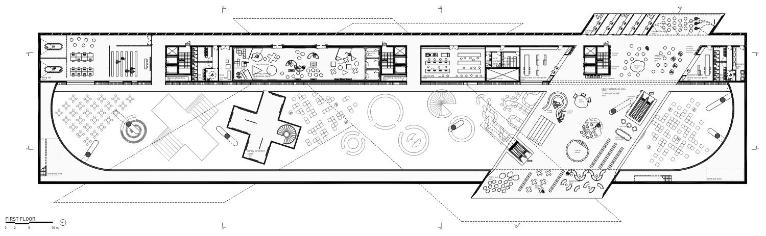 Gallery of Helsinki Central Library Competition Entry / AND-RÉ - 24