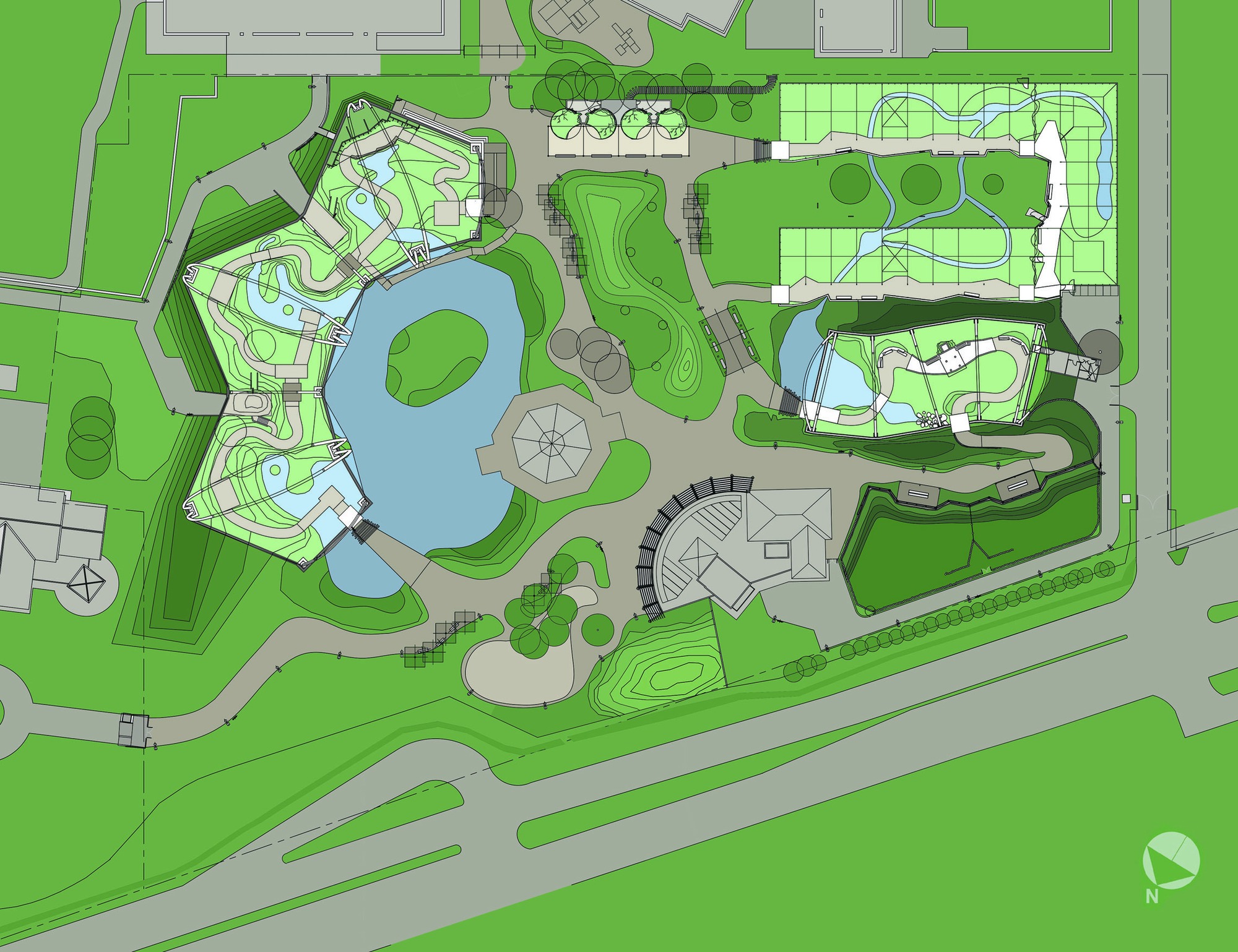 Galería de Lugar de las Aves - Bioparque Temaikén / Hampton+Rivoira ...