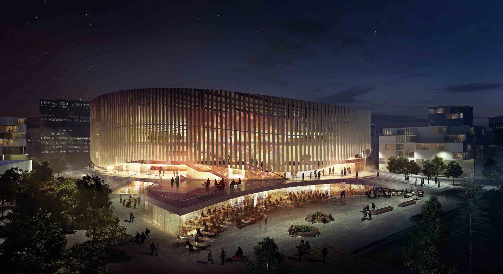 3XN Architects obtiene el Primer Lugar para diseñar la Arena de ...