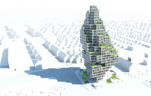 Galería de Sky Village / MVRDV + ADEPT - 18