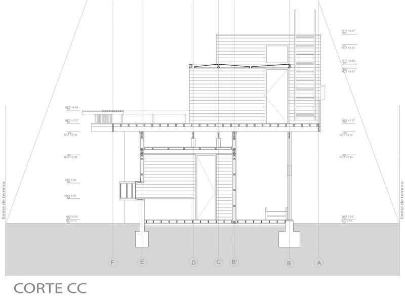 Galería de En Detalle: Cortes Constructivos / Estructuras de Madera - 7