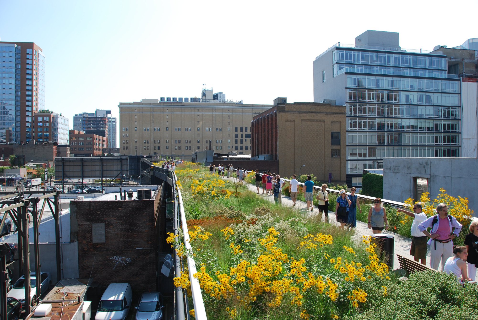 Galería de Plataforma en Viaje: New York High Line (verano), Diller ...