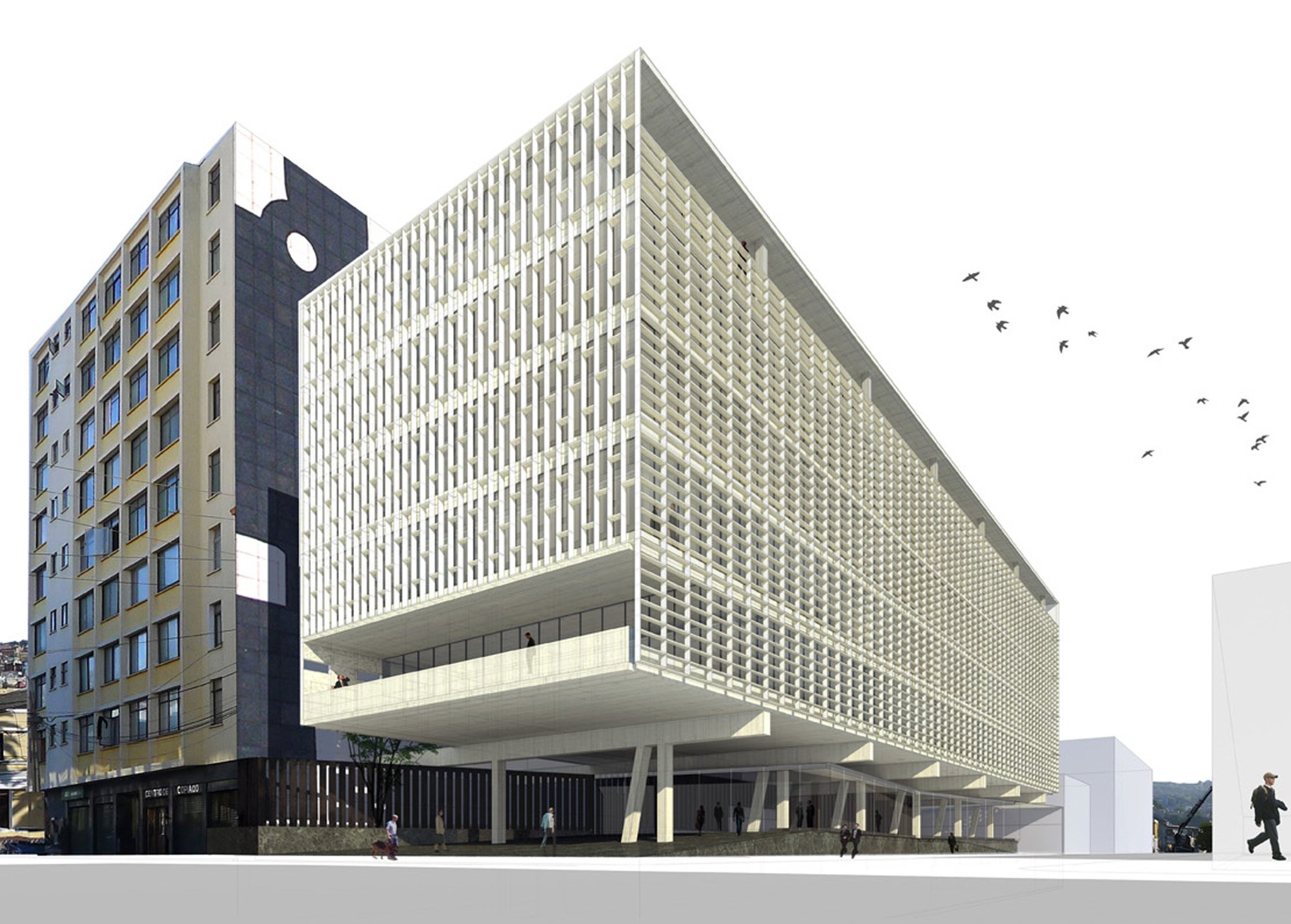 Galería de Resultados Concurso Edificio Ministerio de Obras Públicas ...