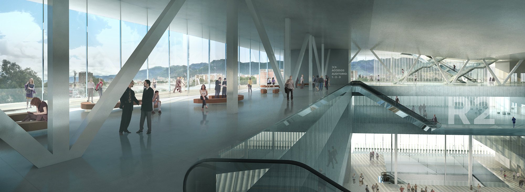 Galería de Propuesta Ganadora para el Centro Internacional de ...