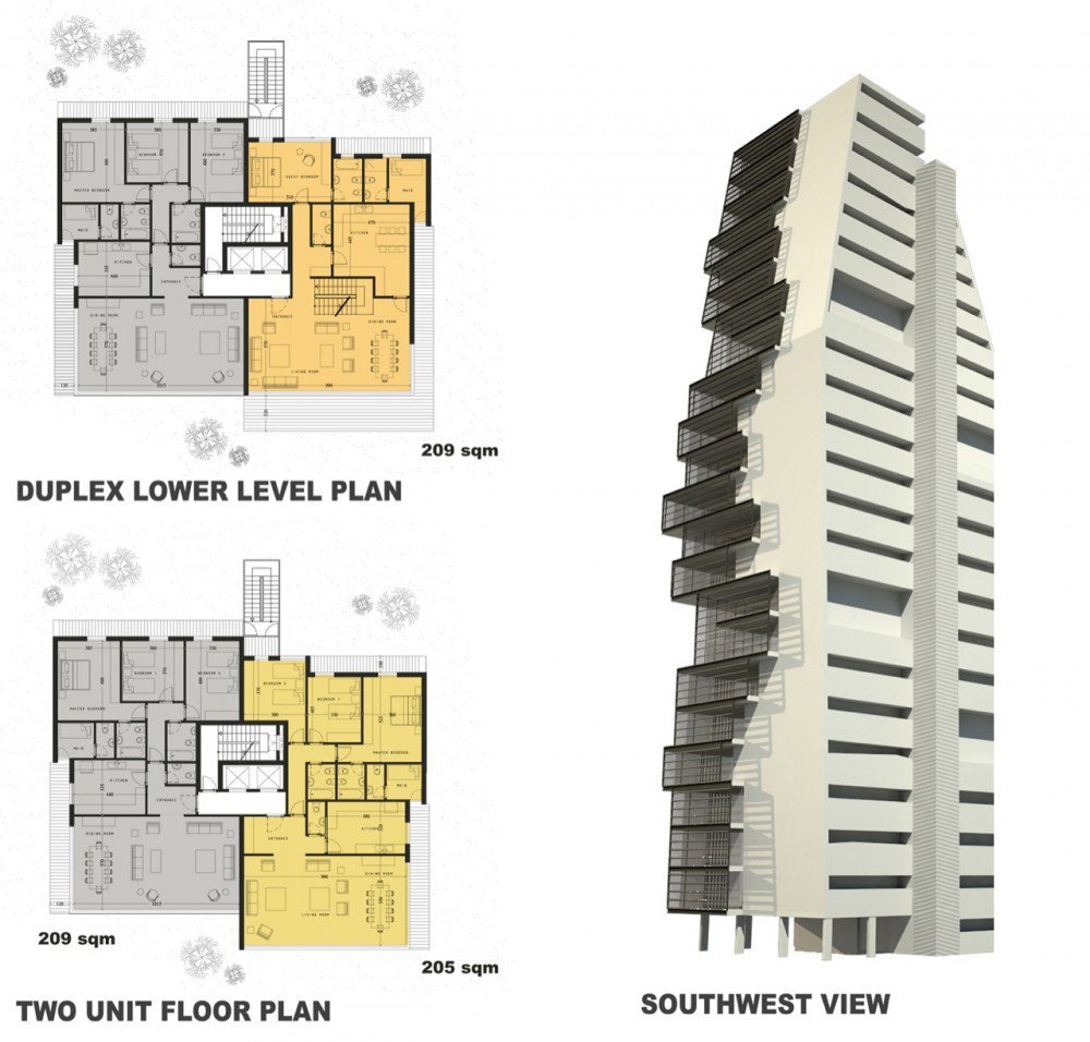 Edificio Residencial en Beirut / Accent Design Group | ArchDaily en Español