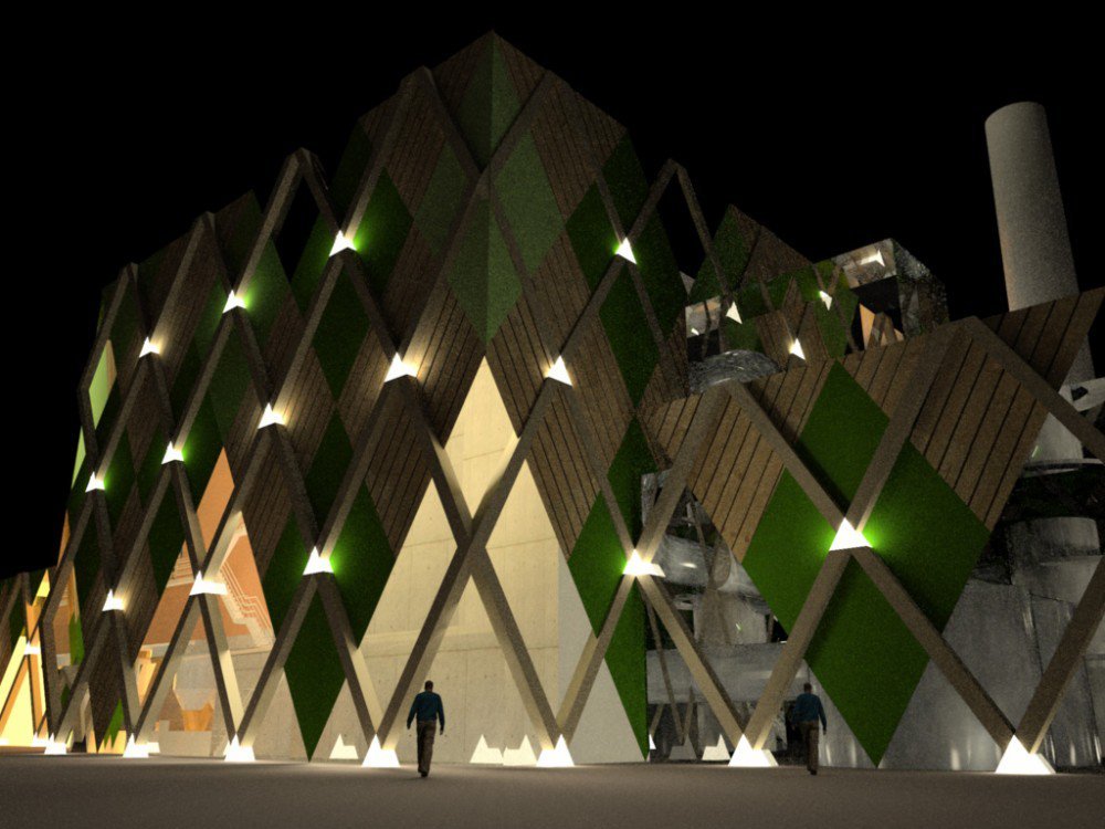 Galería de Estación de Energía de Biomasa / Hinton Cook Architects - 5