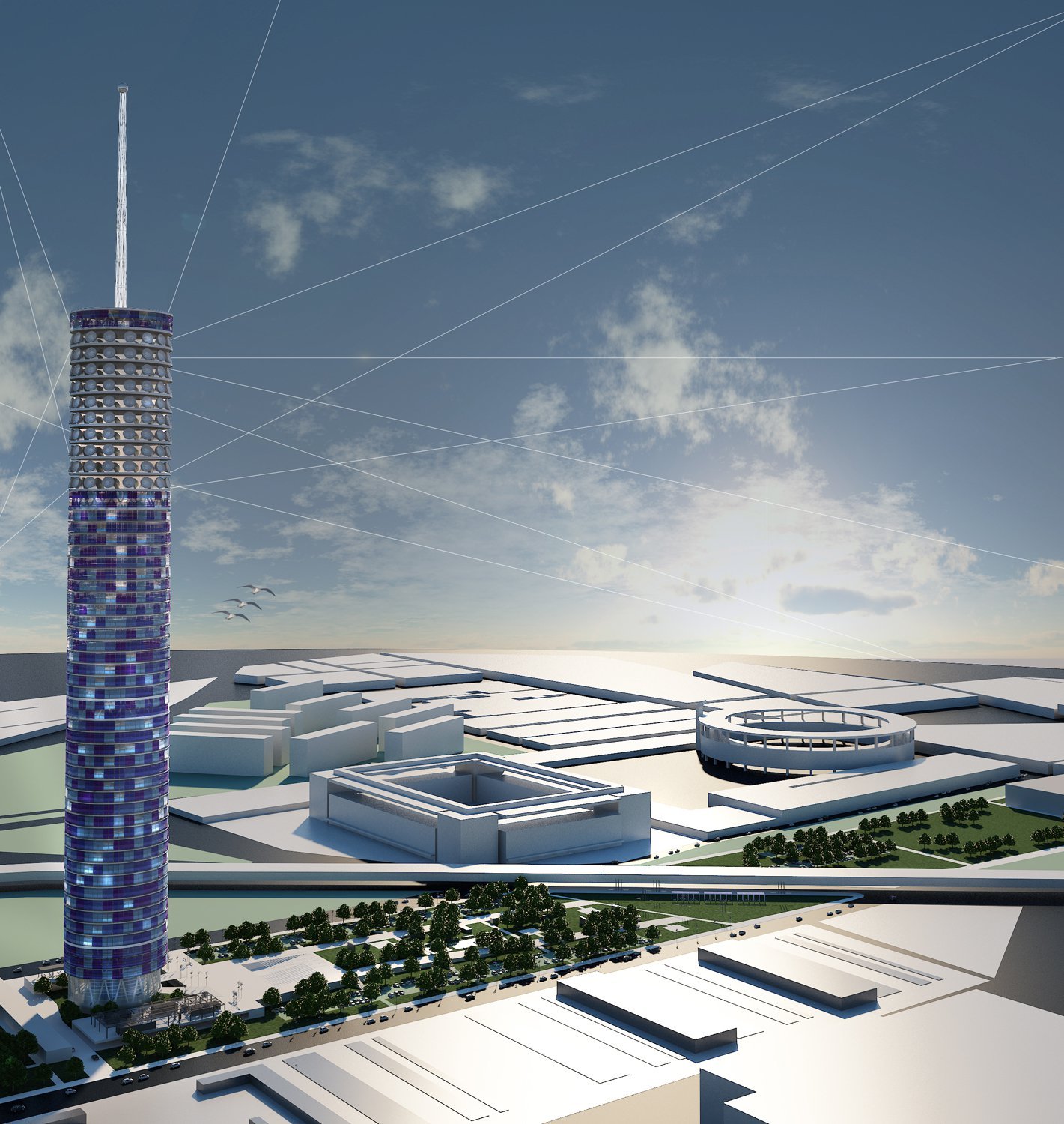 Galería de Primer premio Concurso Nacional de Ideas para la Torre Única ...