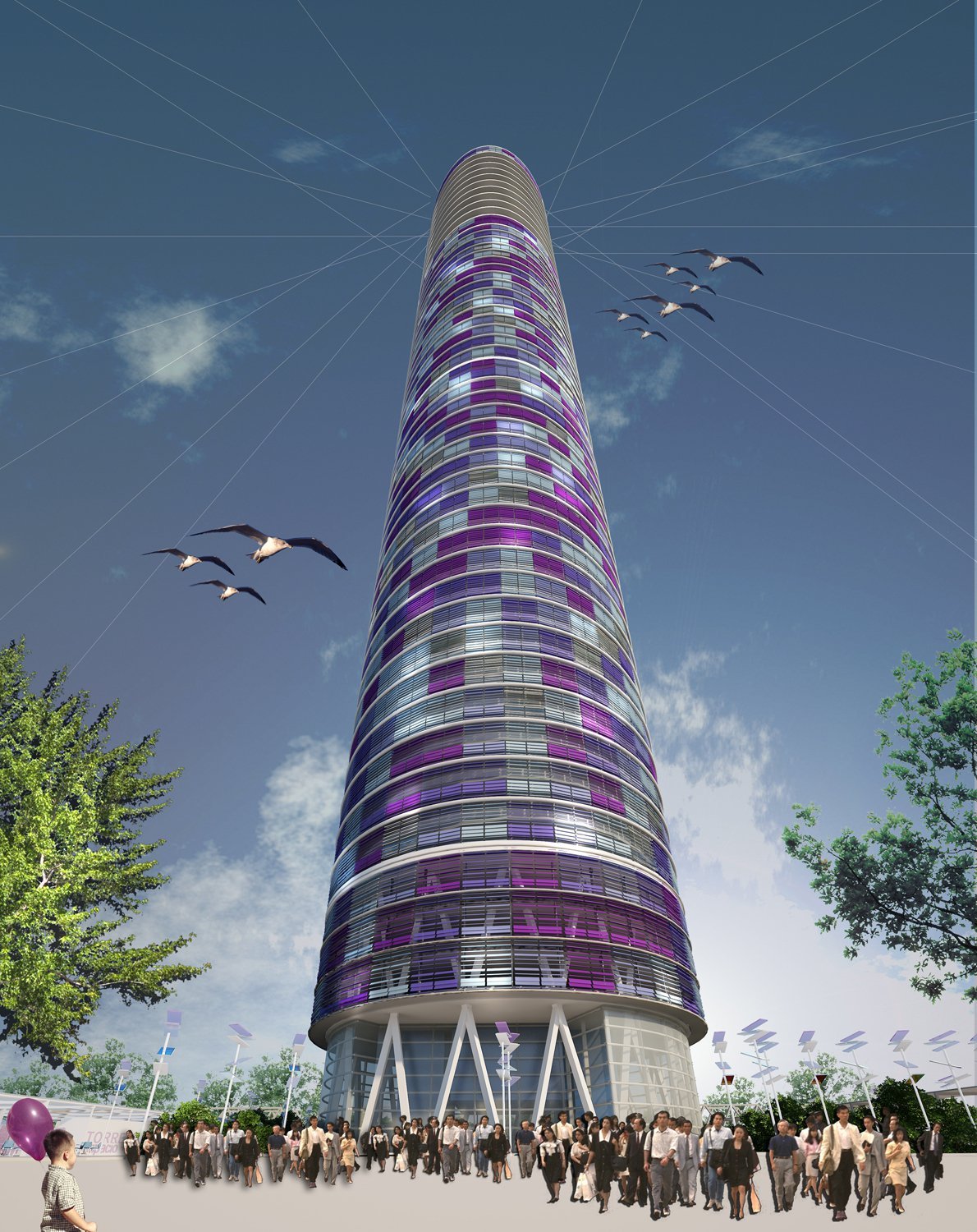 Galería de Primer premio Concurso Nacional de Ideas para la Torre Única ...