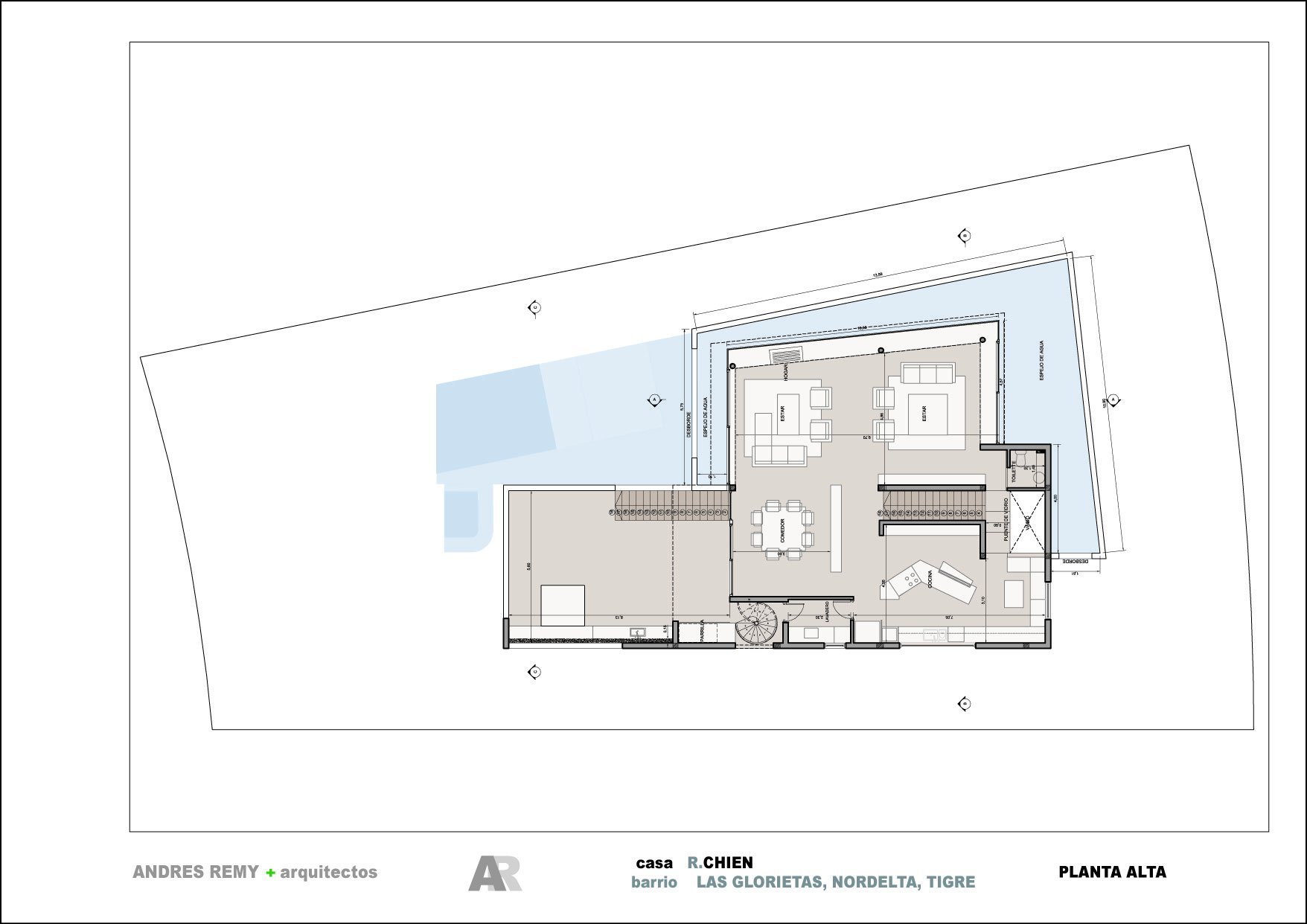 Galería de Casa de la Cascada / Andres Remy Arquitectos - 22