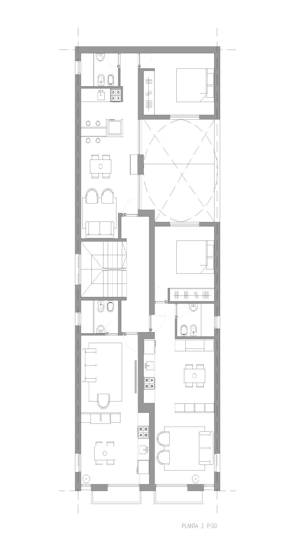Galería de Edificio de vivienda San Nicolás 338 / Fabrica de ...
