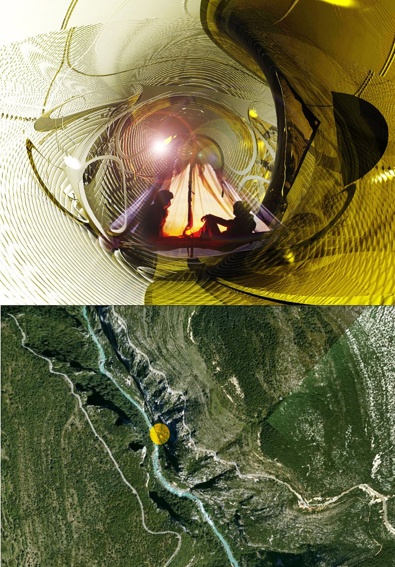 Gallery of Hanging Hotel: A Suspended Campsite for Climbers / Dr ...