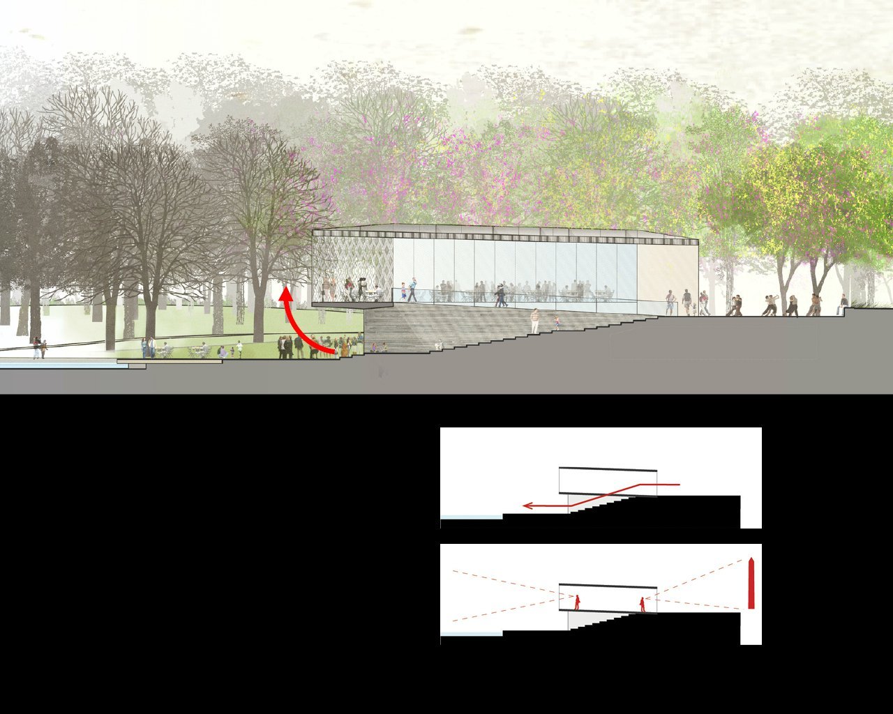 Gallery of National Mall Winning Design Proposal for Constitution ...