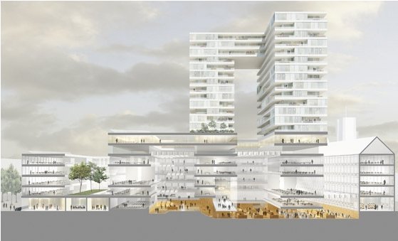 Gallery of Rotterdam City Hall Extension entries - 2