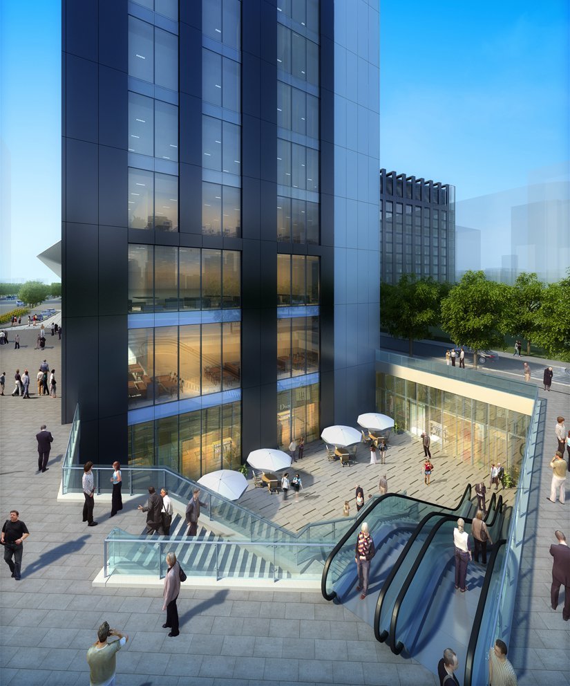 Gallery of Pinnacle One Office Building / Make Architects - 4