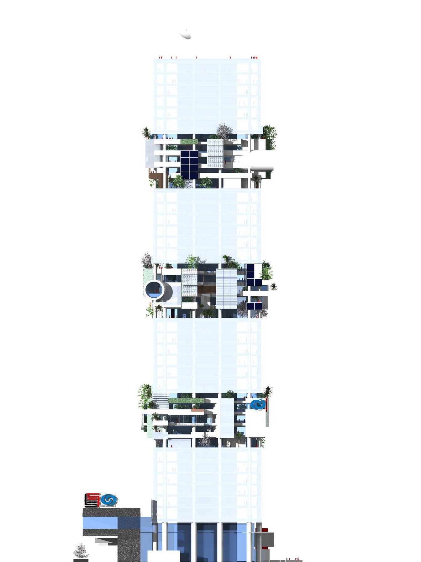 SBF Tower / Atelier Hollein | ArchDaily