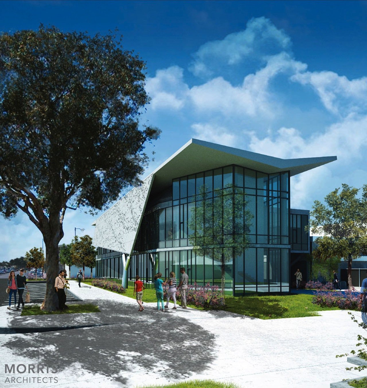 Gallery of Information Technology and Media Center / Morris Architects - 6