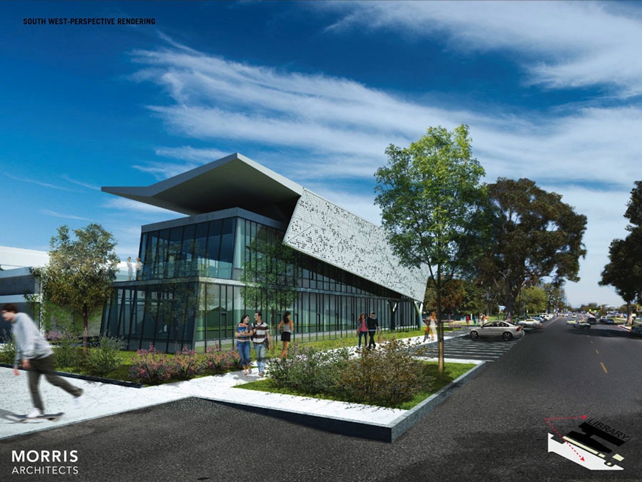 Gallery of Information Technology and Media Center / Morris Architects - 9