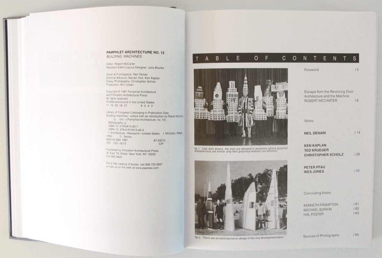 Gallery of Pamphlet Architecture 11-20 - 2