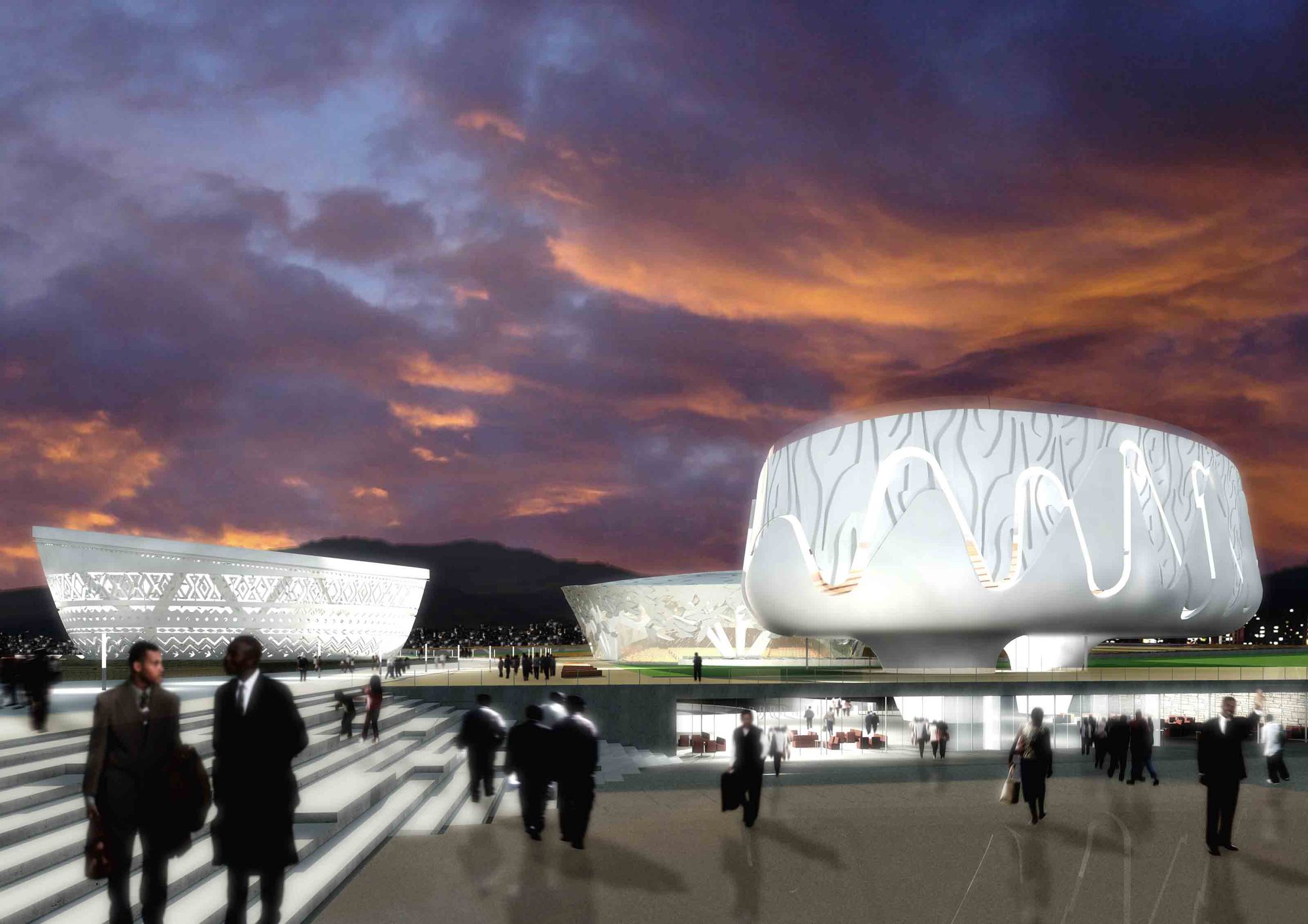 Gallery of New Ethiopian Parliament Building Complex Winning Proposal ...