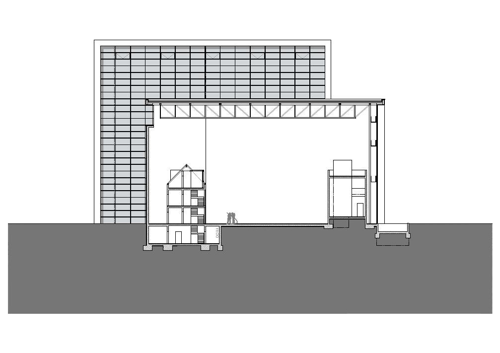 Gallery of State Fire Brigade School Winning Proposal / gmp Architekten - 3