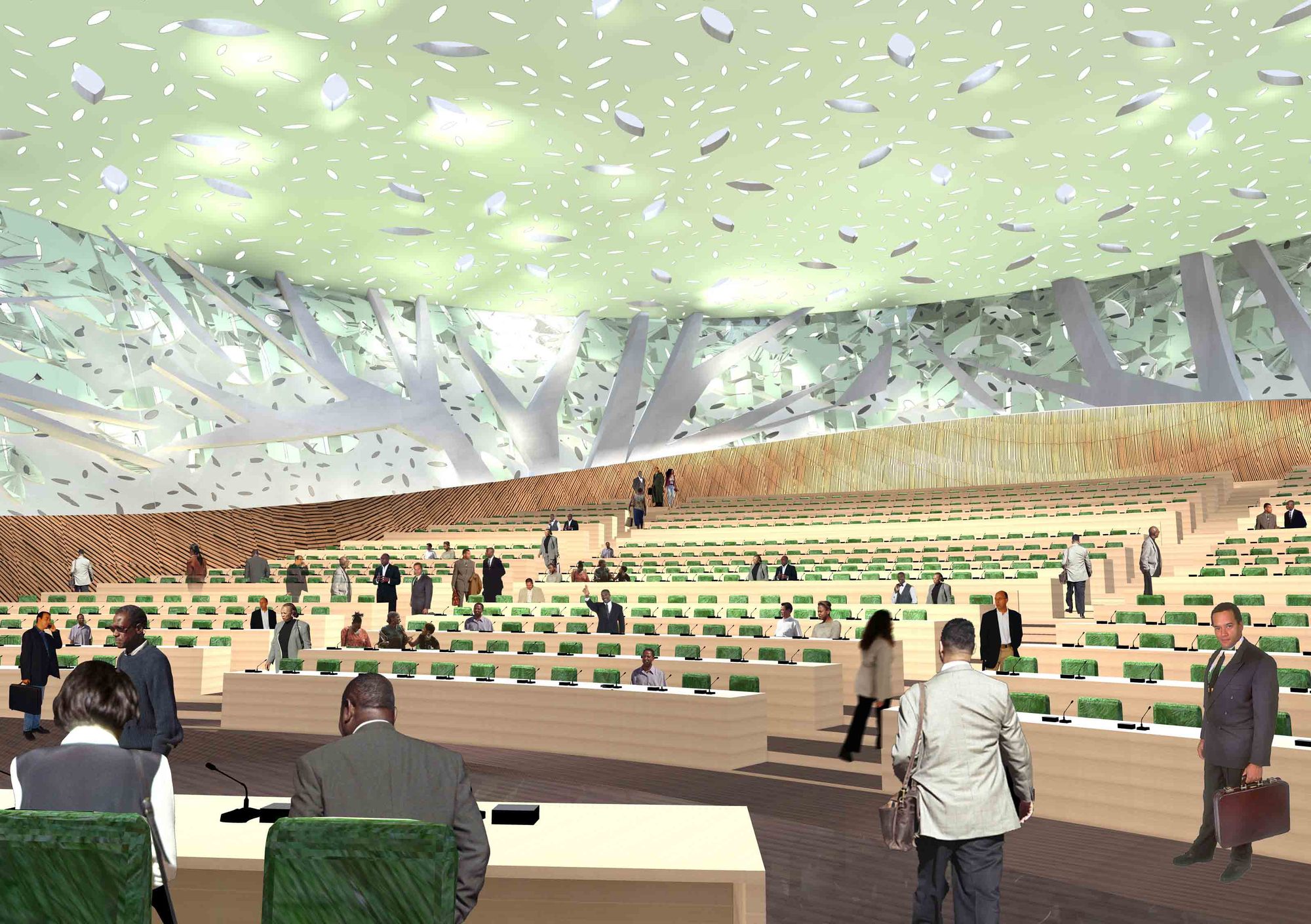 Gallery of New Ethiopian Parliament Building Complex Winning Proposal ...