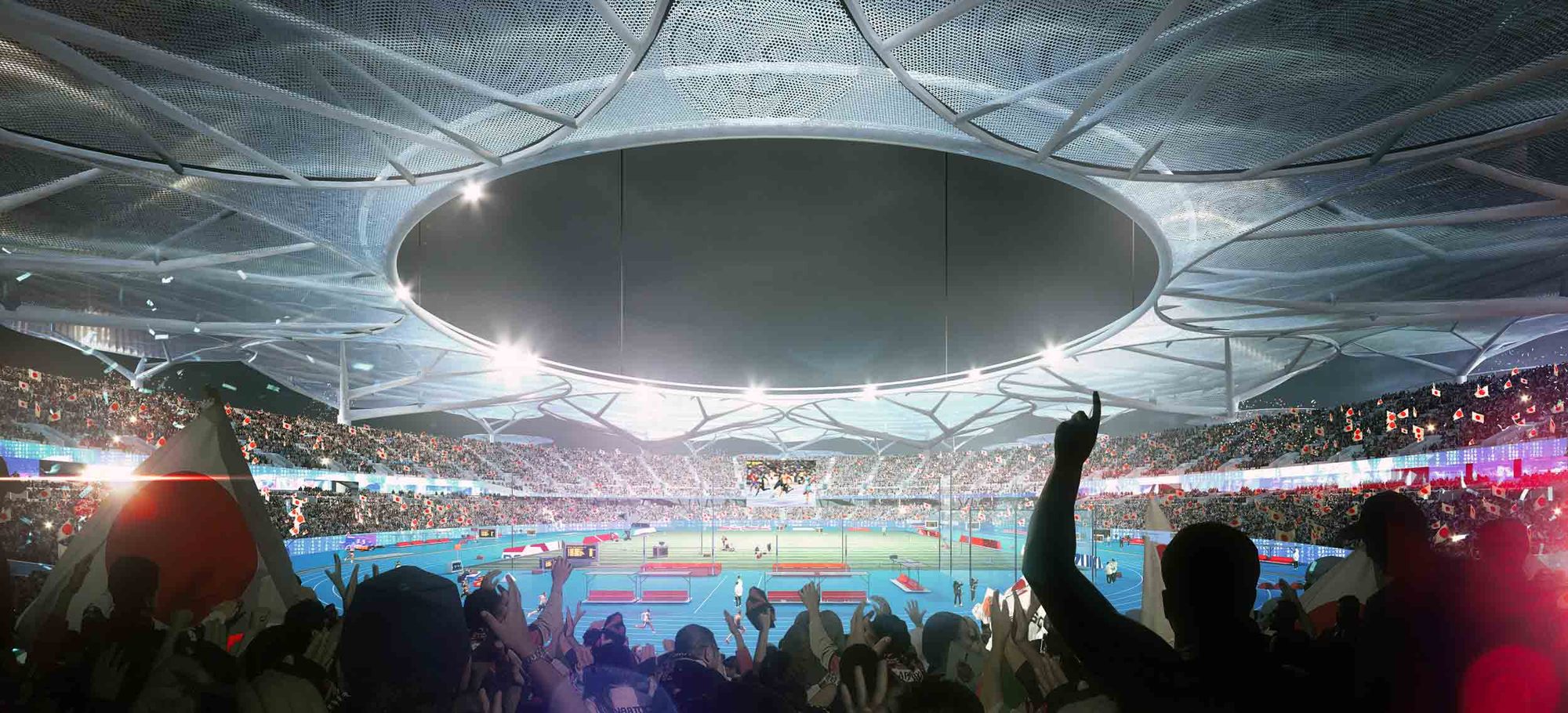 Gallery of Japan National Stadium Competition Entry / Jackson ...