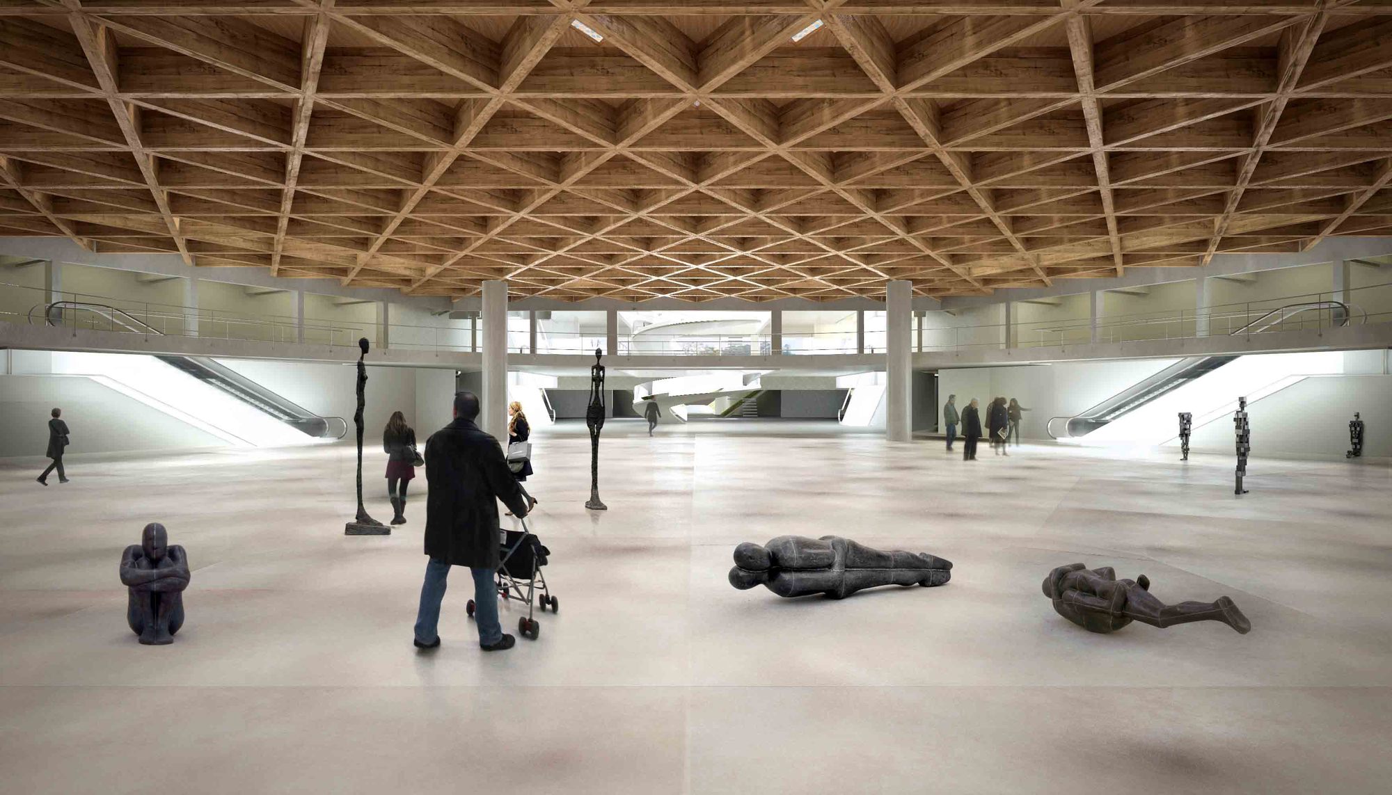 Gallery of Conference Center Reconstruction Second Prize Winning ...