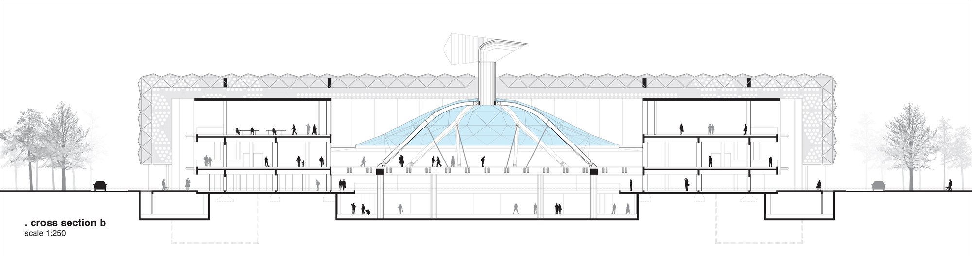 Gallery of Conference Center Reconstruction Second Prize Winning ...