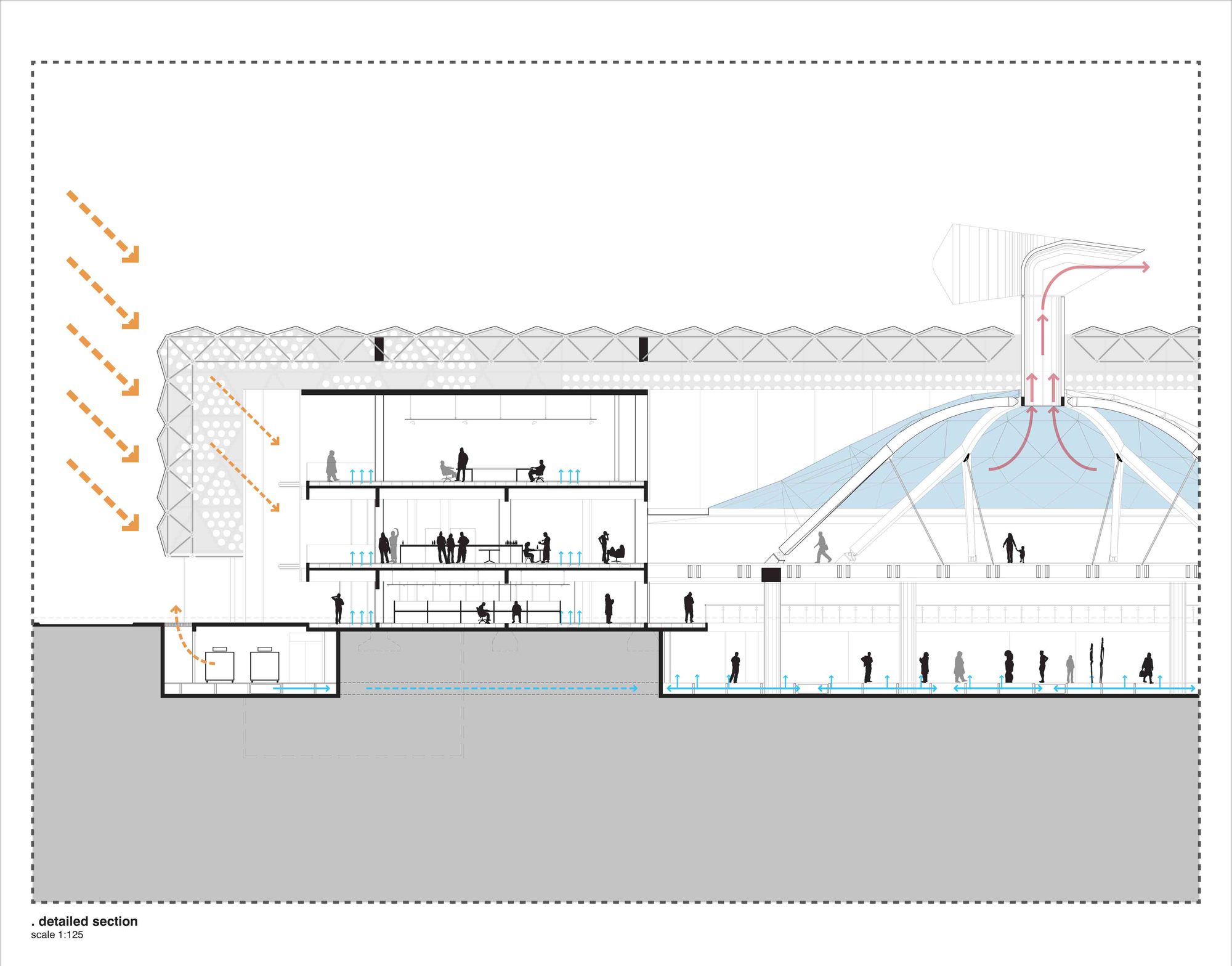 Gallery of Conference Center Reconstruction Second Prize Winning ...