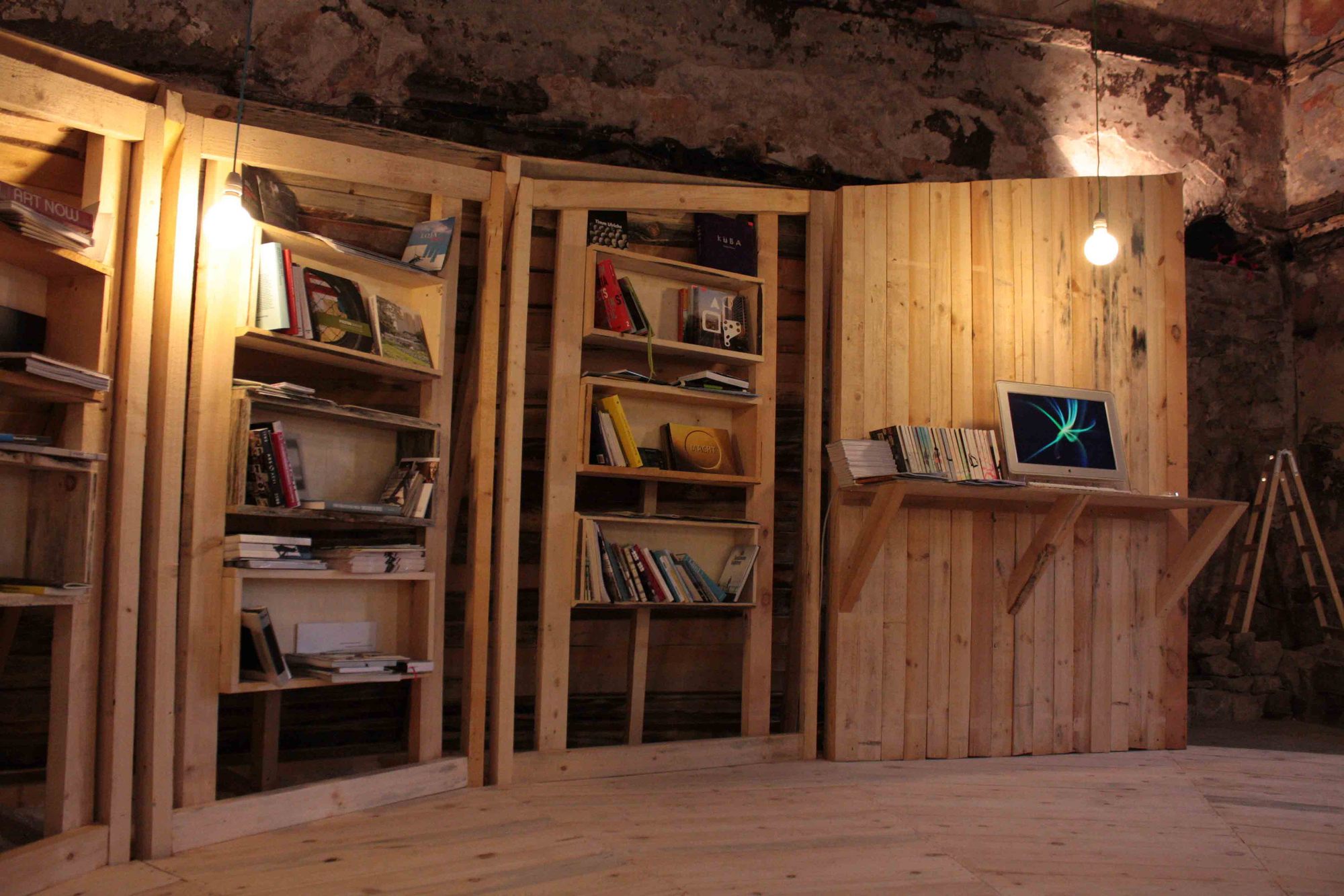 Gallery of |CON|Temporary Library Installation / Studio 8 1/2 - 9