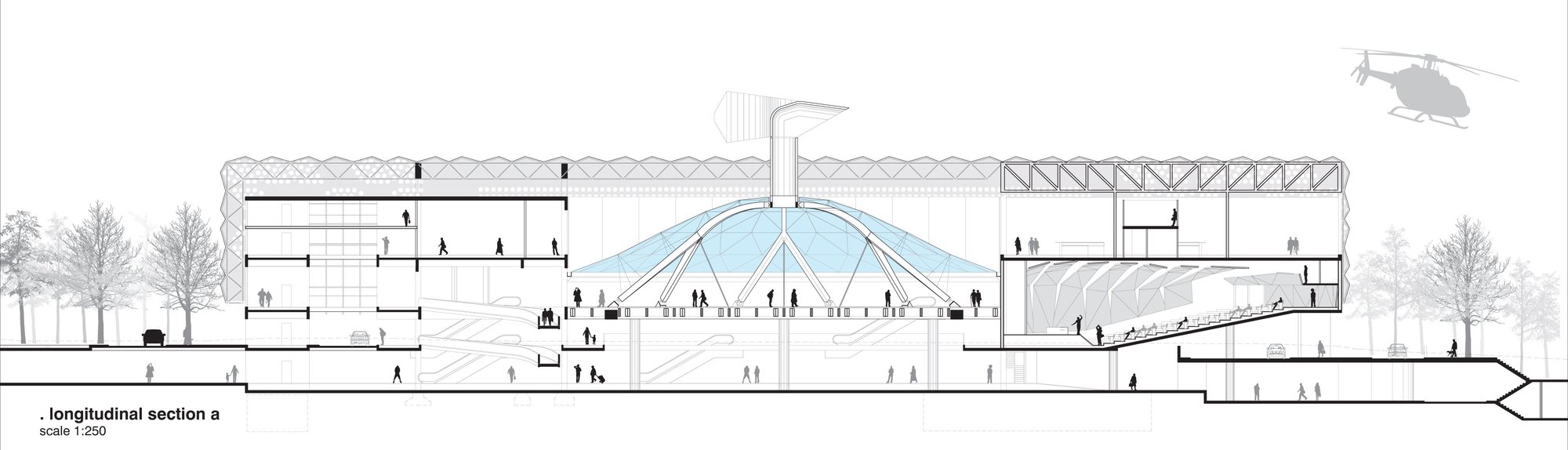 Gallery of Conference Center Reconstruction Second Prize Winning ...